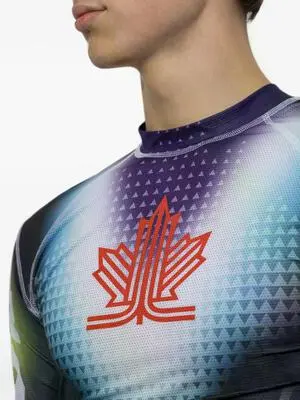 Dsquared2 Graphic-print Long-sleeve T-shirt