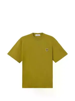 Stone Island Logo-patch T-shirt - Green