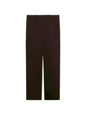 Marni Pressed-crease Trousers - Brown