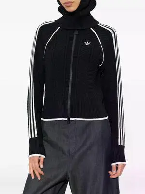 Adidas Cardigan With Detachable Hood