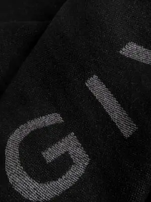 Givenchy Logo-print Frayed Scarf