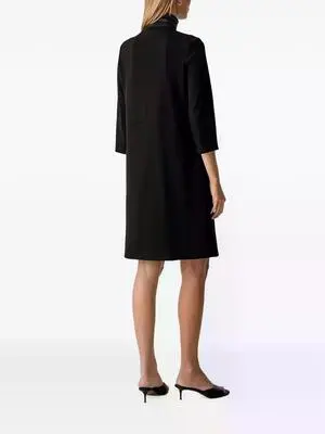 Joseph Ribkoff High-neck Mini Dress With Striped Trim