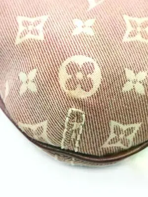 LOUIS VUITTON 2010 Mini Pochette Monogram Idylle Sepia Shoulder Bag