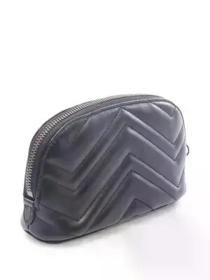 Gucci 2010s Gg Marmont Quilted Makeup Bag
