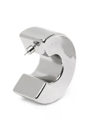 Patrizia Pepe Bold Circle Fly Earrings