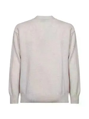 D4.0 Button-up V-neck Cardigan