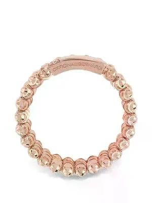 OFFICINA BERNARDI Moon Three-row Diamond Ring