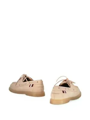 Bally Lace-up Leather Loafers