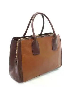 Miu Miu 2010s Madras Bicolore Tote Bag
