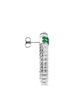 OFFICINA BERNARDI Enigma S Emerald Drop Earrings