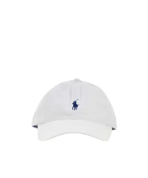 Polo Ralph Lauren Embroidered Logo Baseball Cap - White