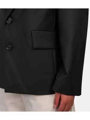 Séfr Lapel Long-sleeved Suit Jacket