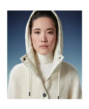 Moncler Mohair, Wool Alpaca Cape