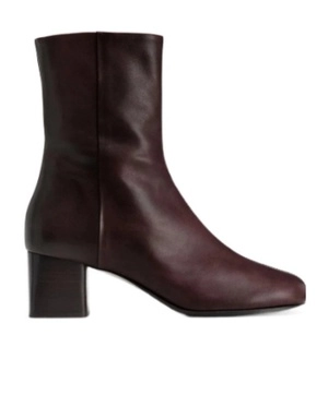 LEMAIRE 55mm Anatomic Round-toe Boots - Ristretto