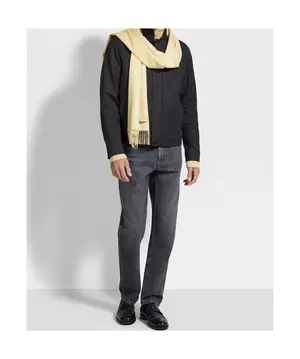 Zegna High-neck Wool Jacket