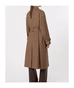 Max Mara Collared Long-sleeved Coat