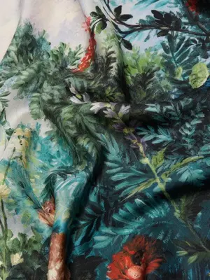 Max Mara Printed Silk Foulard