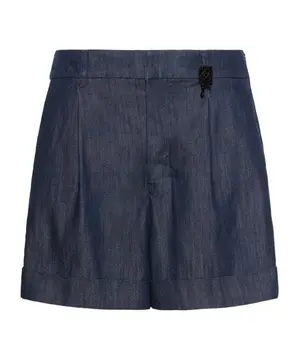 Max Mara Cotton Denim Shorts