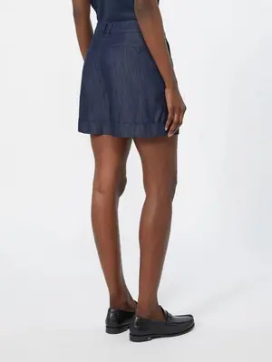 Max Mara Cotton Denim Shorts