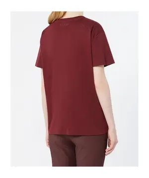 Max Mara Smmsegale Crewneck T-shirt - Deep Red