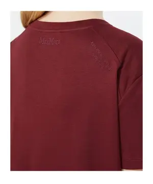 Max Mara Smmsegale Crewneck T-shirt - Deep Red