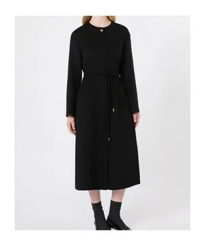 Max Mara Wool, Cashmere And Silk Redingote Coat