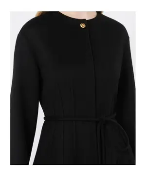 Max Mara Wool, Cashmere And Silk Redingote Coat