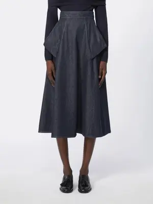 Max Mara Visone Midi Skirt
