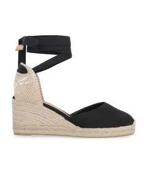 CastaÑer Carina Wedge Espadrilles - Nude