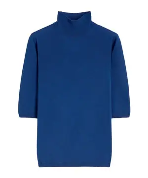 Max Mara Turtleneck Sweater - China Blue