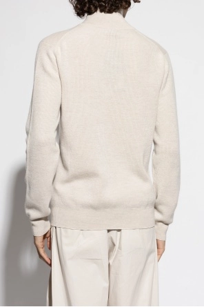 Brioni Long Sleeve Zip Sweater