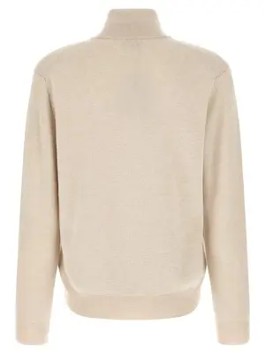 Brioni Half-zip Mockneck Jumper