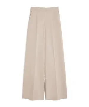 Max Mara Pocket Casual Pants - Sand-colored