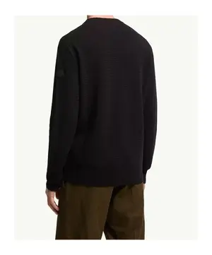 Moncler Textured Cashmere Wool Sweater