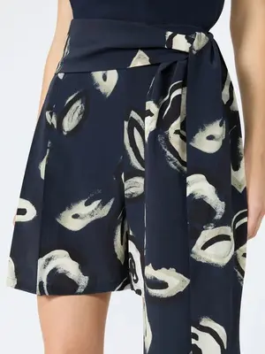 Max Mara Patterned Shorts