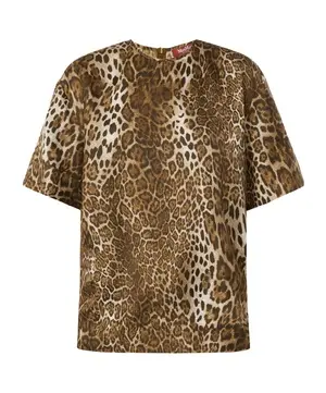 Max Mara Short-sleeved T-shirt - Brown