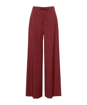 Max Mara Drawstring Casual Pants - Ruby Colour