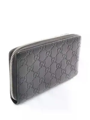 Gucci 2000s Guccissima Zip-around Wallet