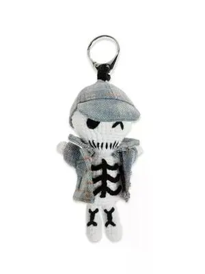 Alexander Mcqueen Silver Tone Tech Accessories