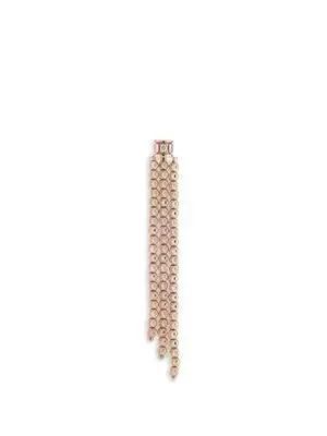 OFFICINA BERNARDI Moon Three-row Diamond Drop Earrings - Pink