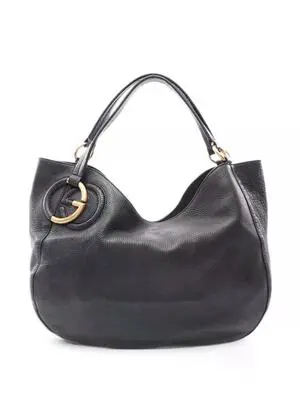Gucci 2010s Interlocking G Tote Bag - Black