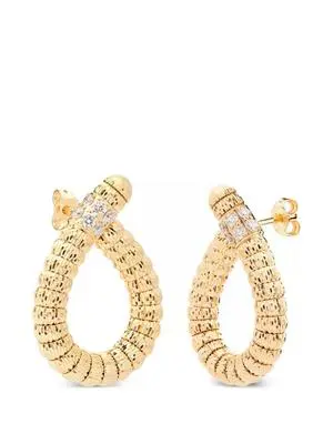 OFFICINA BERNARDI Enigma S Diamond Drop Earrings - Gold