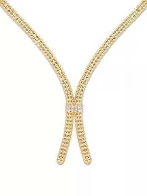OFFICINA BERNARDI Enigma Y Diamond Necklace - Gold