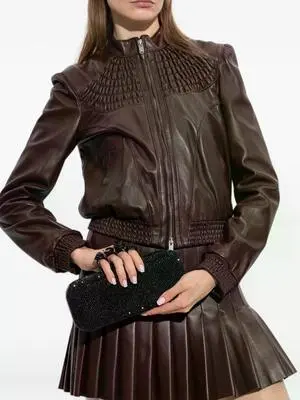 Alexander McQueen Knuckle Crystal-embellished Clutch Bag
