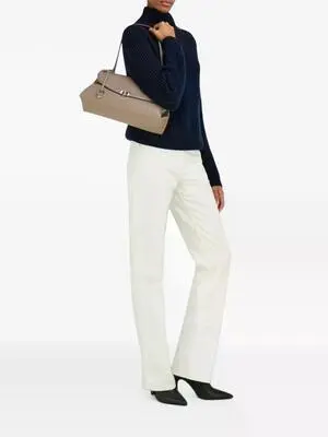 FERRAGAMO Sofia Leather Shoulder Bag