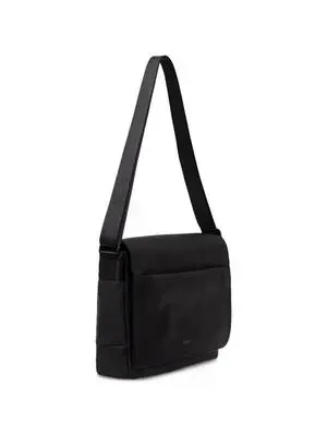 JOOP! Lanciano Nevio Logo Plaque Messenger Bag - Black