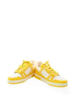 LOUIS VUITTON 2022 Trainer Line Sneakers - Yellow