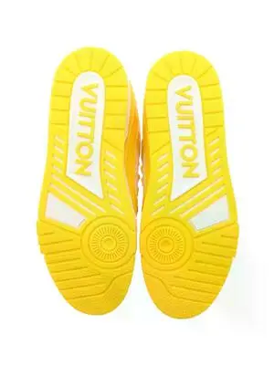 LOUIS VUITTON 2022 Trainer Line Sneakers - Yellow
