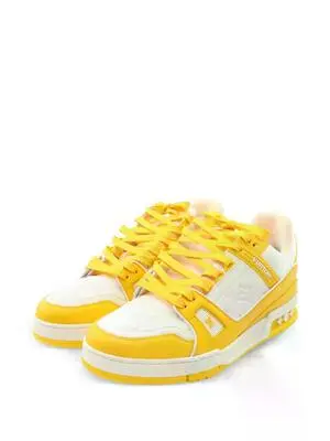 LOUIS VUITTON 2022 Trainer Line Sneakers - Yellow