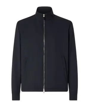 Zegna Microfiber Motorin 100cc Blouson - Navy Blue